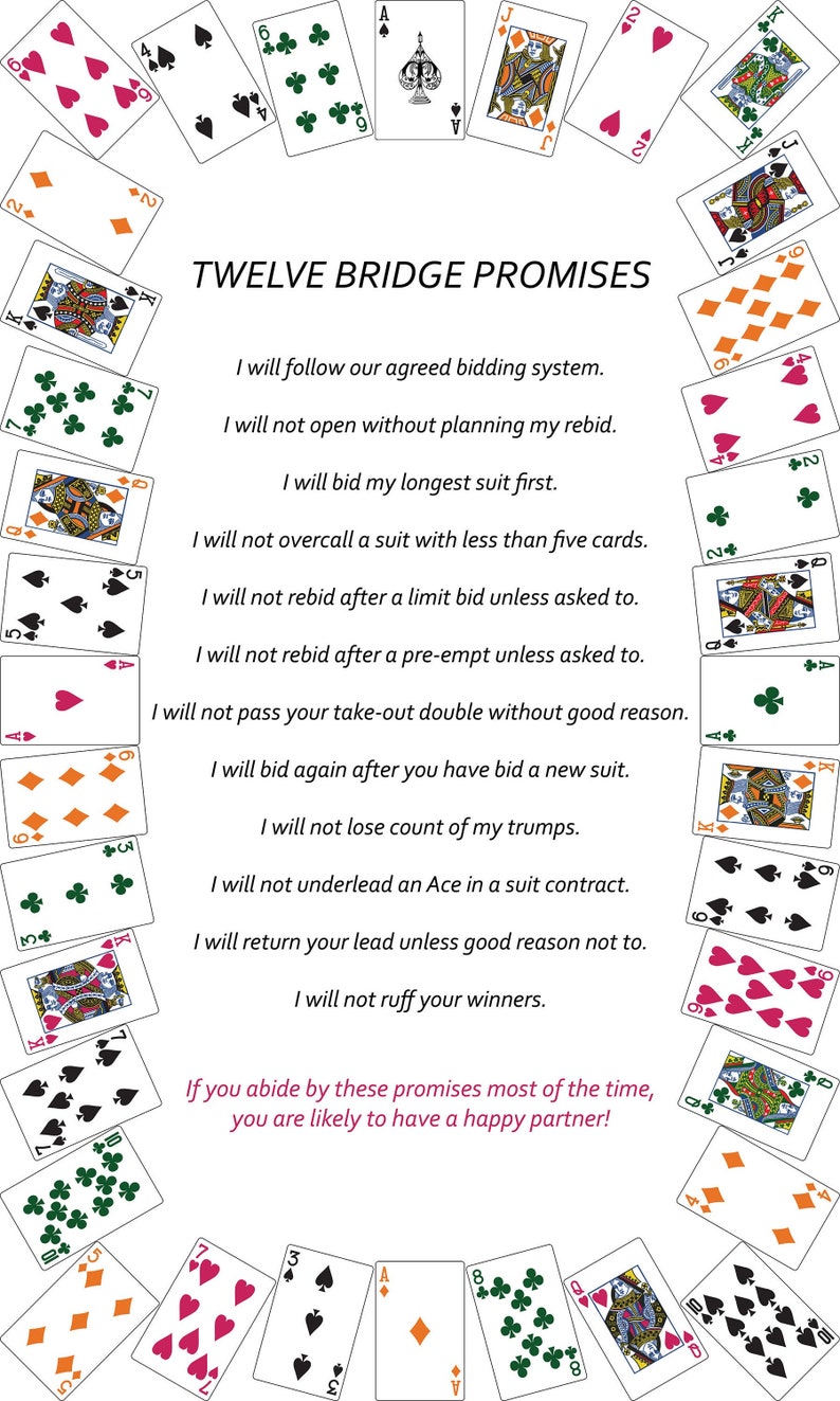 Twelve Bridge Promises - Etsy UK