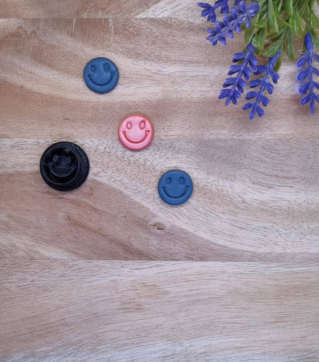 Smiley Face Cutter for Polymer Clay / Embossed Cutter / Stamp - Etsy