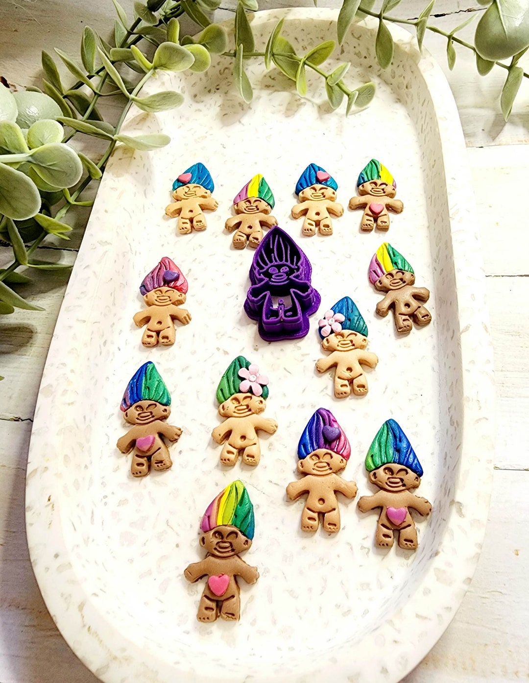 Troll Cutter Shapes Cutter / Stamp, Basic Shapes, Polymer Clay - Etsy