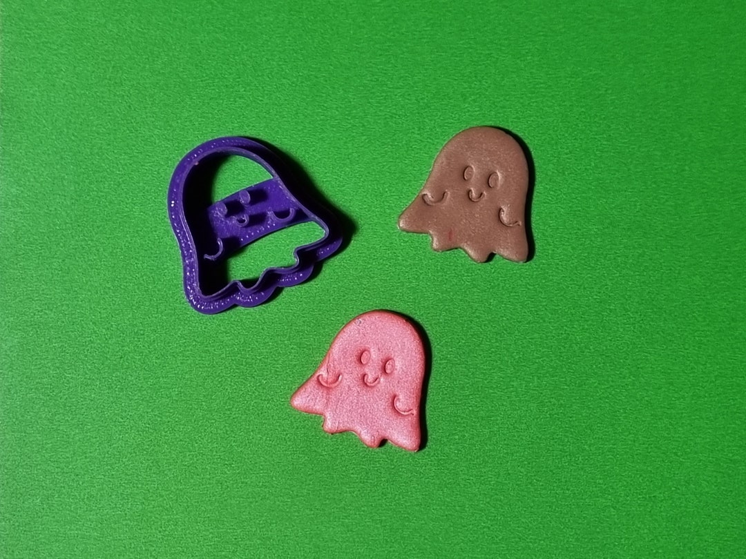 Ghost SMILING Cutter, Sharp, Cute, Cutter / Embossed Cutter / Stamp - Etsy