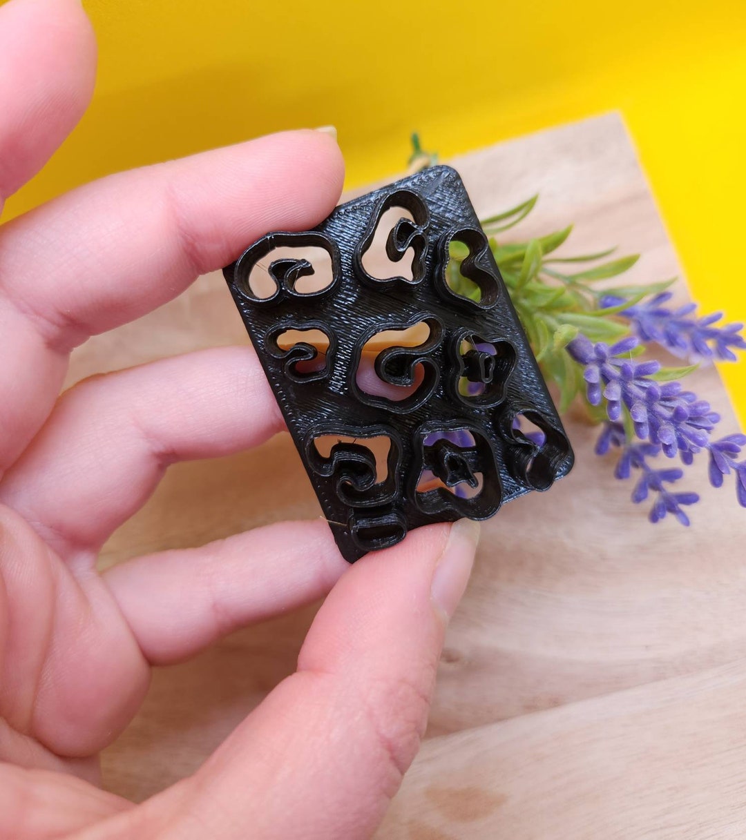 Cheetah / Leopard Pattern Polymer Clay Cutter, Animal Print Clay Cutter ...