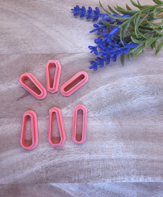 Three Set Cutter Shapes Cutter / Stamp Basic Shapes Polymer - Etsy ...