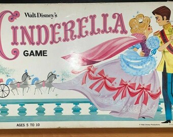 Cinderella Board Game - Etsy