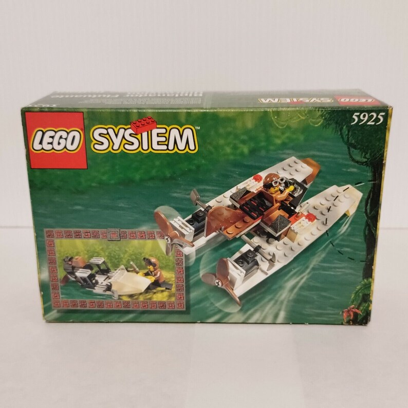 Vintage Lego 5925 Pontoon Plane New in Sealed Box - Etsy