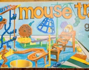 Vintage Mouse Trap Board Game - Etsy