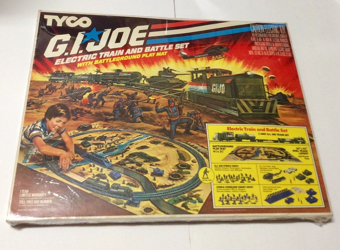 Vintage 1983 Tyco HO GI JOE Electric Train & Battle Set - Etsy
