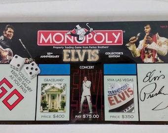 Elvis Monopoly Collectors Edition - Etsy