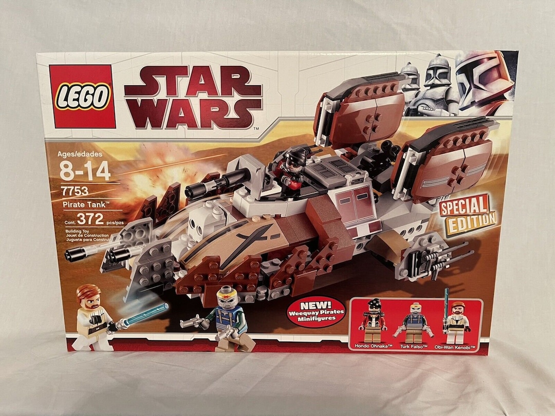 Collectible LEGO Star Wars: Pirate Tank 7753 MISB Factory - Etsy