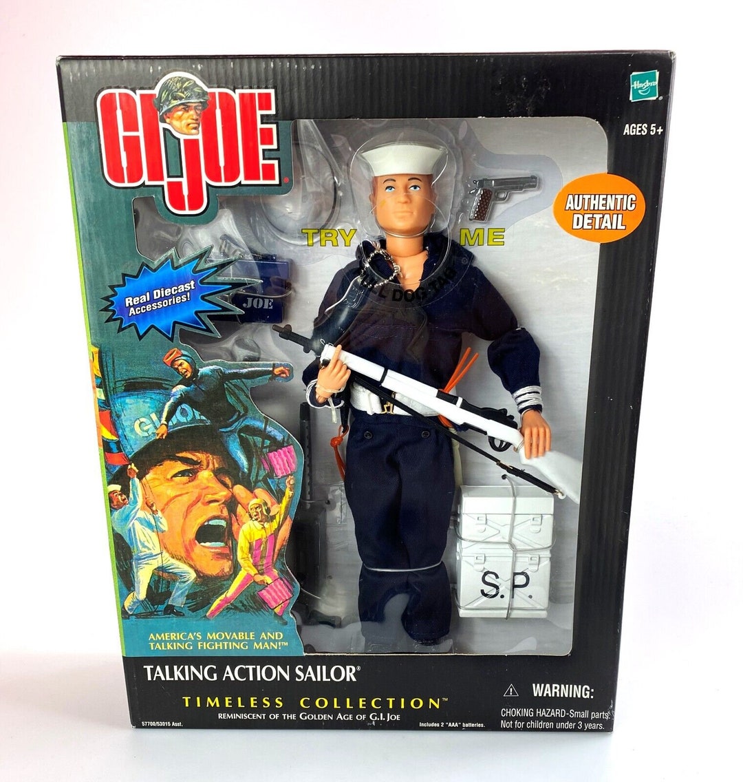 GI Joe Timeless Collection 12 Talking Action Sailor - Etsy