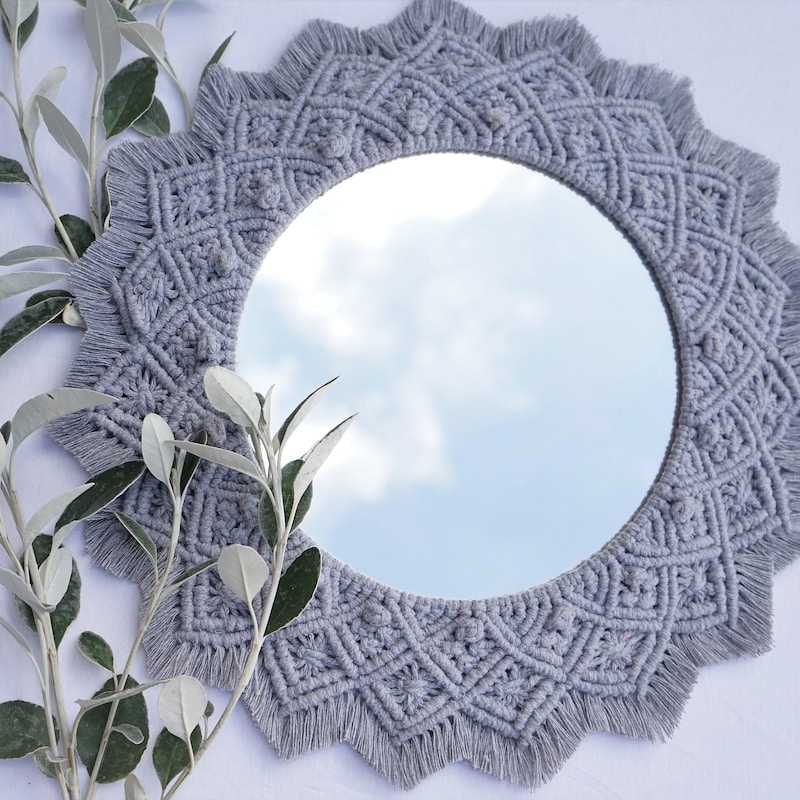 Large Bohemian Mirror - Etsy