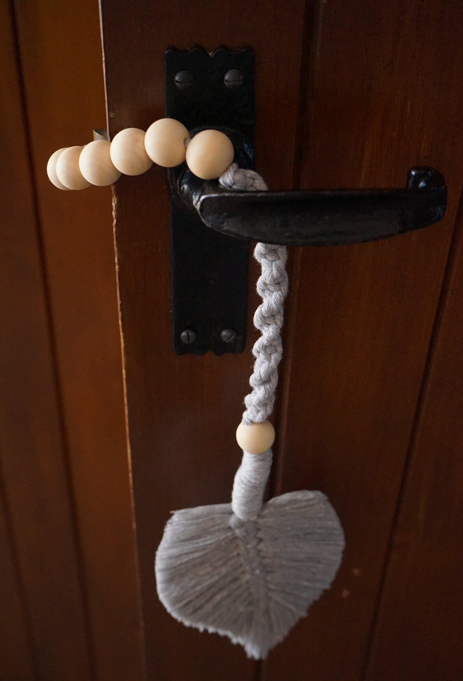Macrame Door Stopper / Boho Stile Decor Hanger / Finger Guard - Etsy