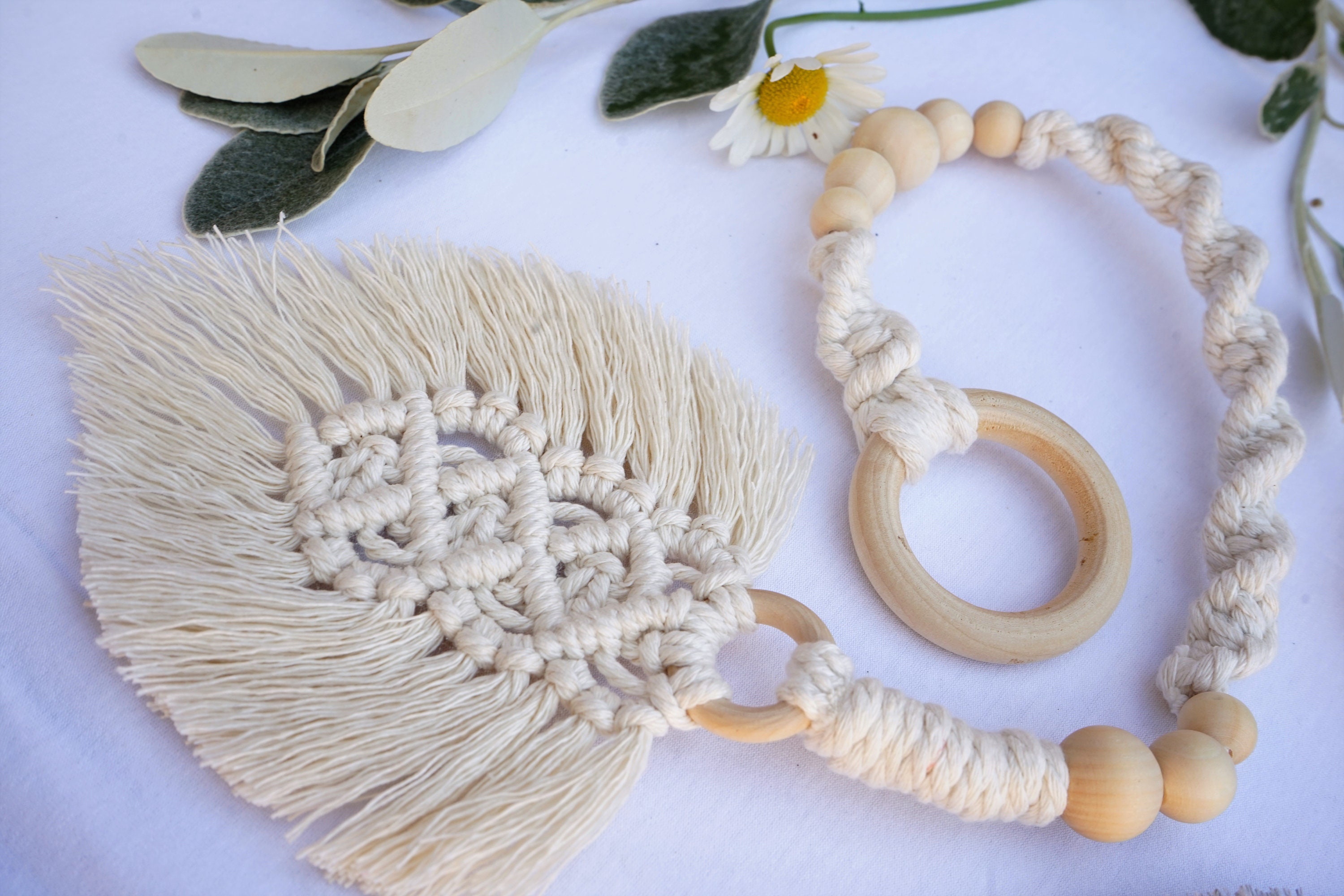 Macrame Door Stopper / Boho Stile Decor Hanger / Finger Guard - Etsy
