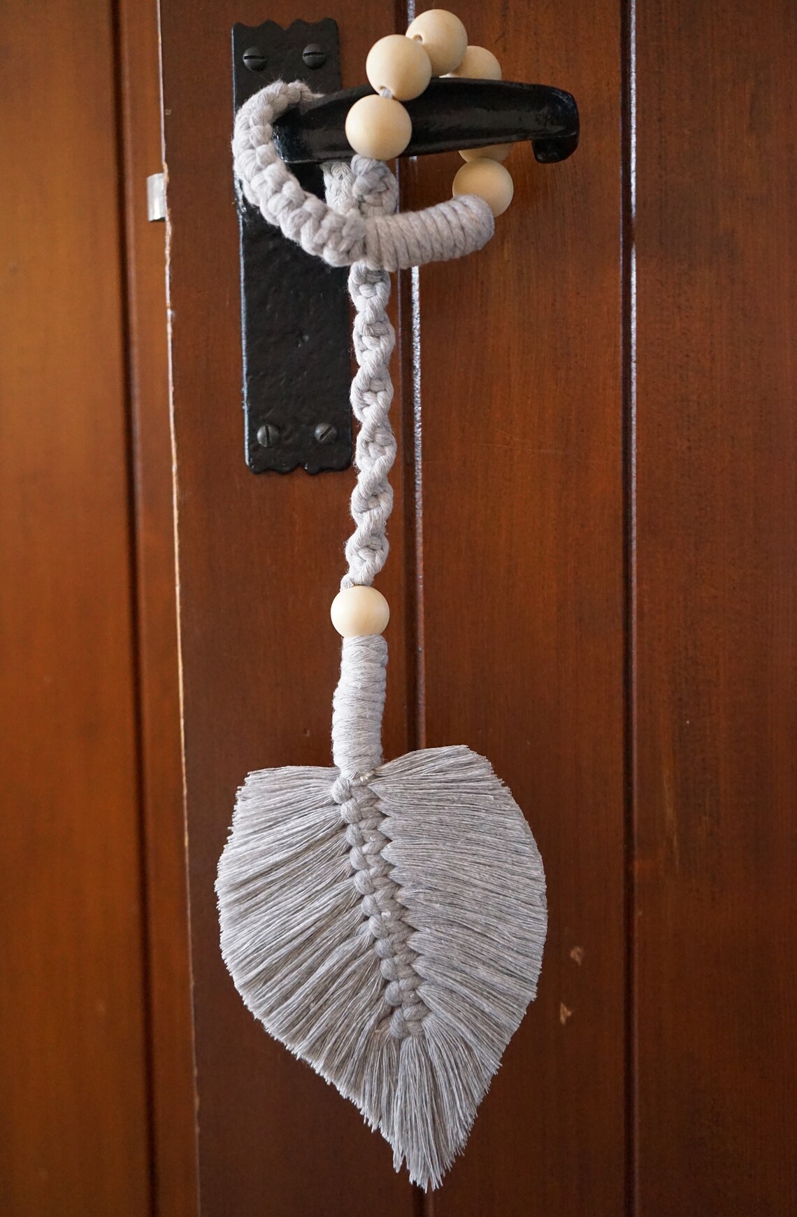 Macrame Door Stopper / Boho Stile Decor Hanger / Finger Guard - Etsy