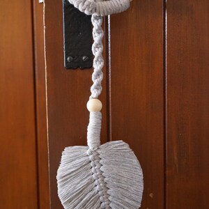Macrame Door Stopper / Boho Stile Decor Hanger / Finger Guard / Safety ...