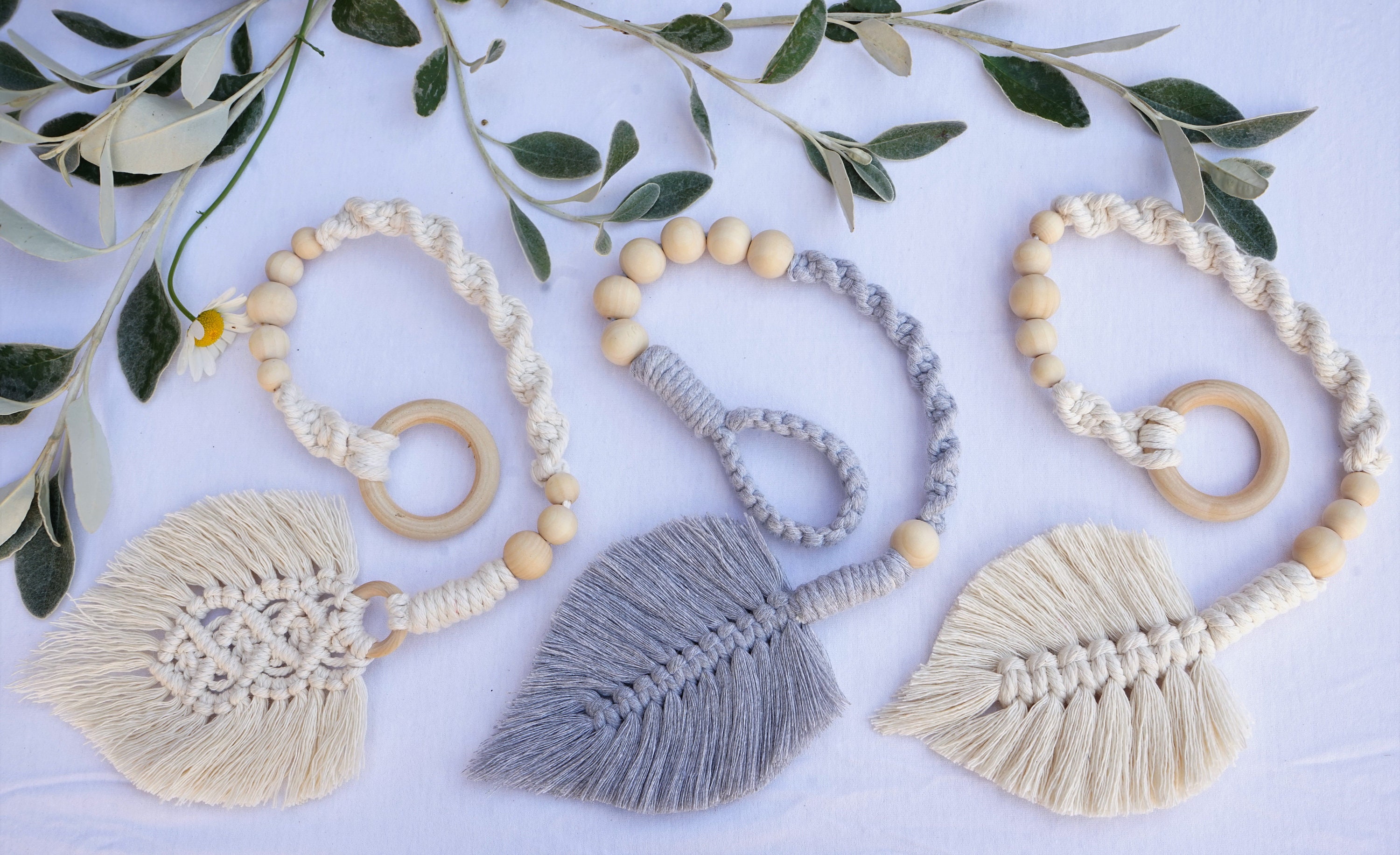 Macrame Door Stopper / Boho Stile Decor Hanger / Finger Guard - Etsy