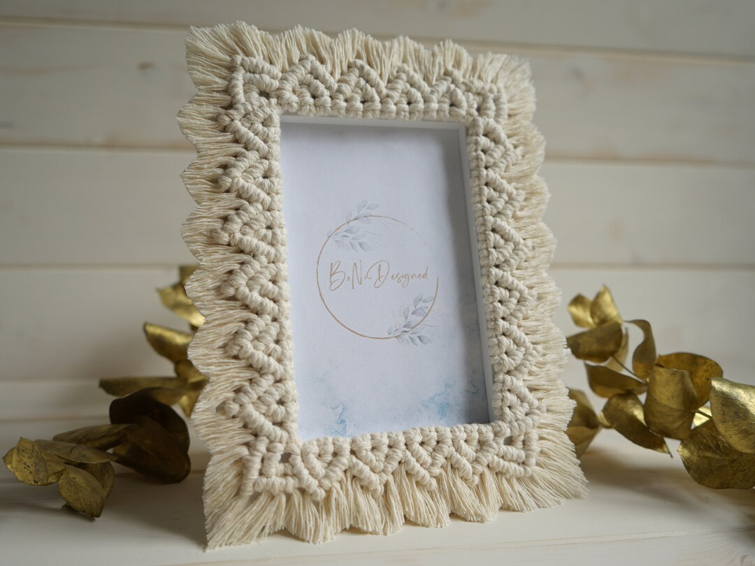 Unique Boho Photo Frame A Fancy Gift Idea for Friends, Collage Farewell ...