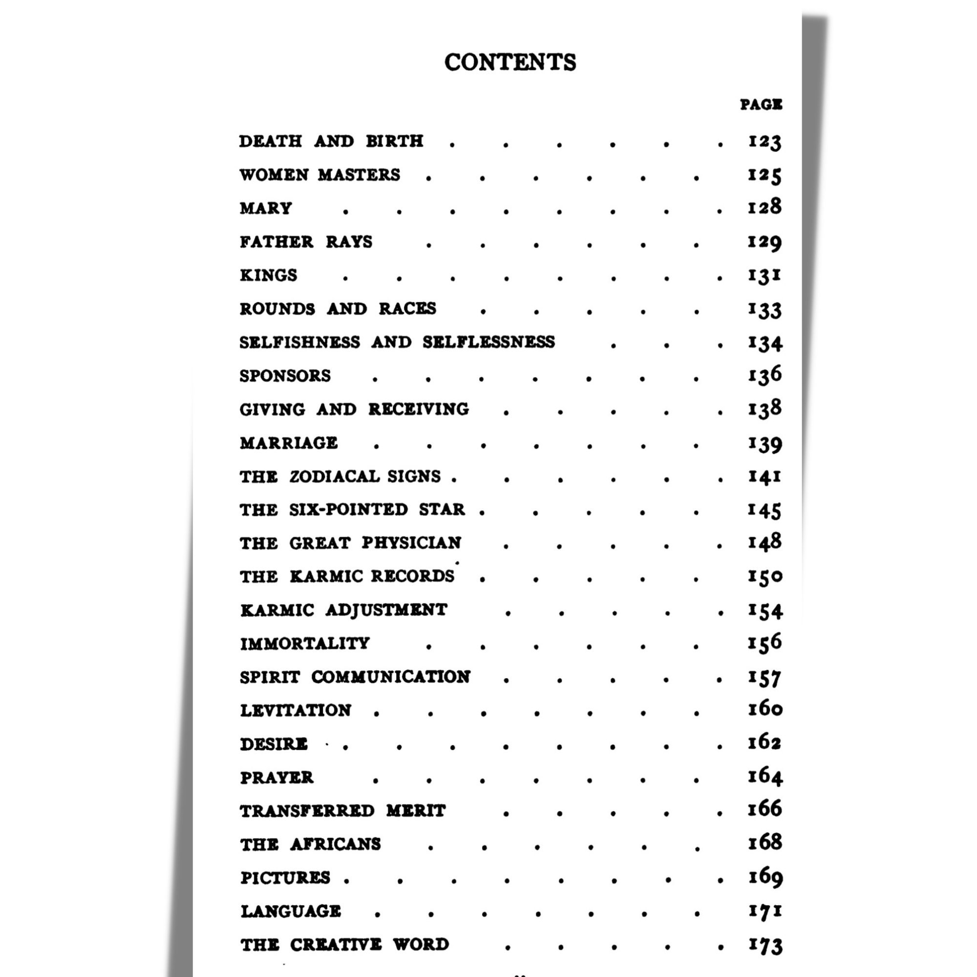 Special Teachings From the Arcane Science by Edward Clarence Farnsworth ...