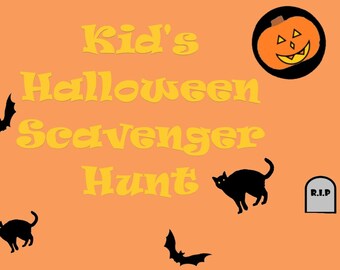 Printable Fall Scavenger Hunt for Kids Autumn Party Game at - Etsy