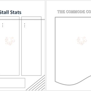 Bathroom Bulletin- Toilet Talk - Printable Newsletter Template - Etsy