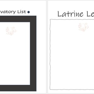 Bathroom Bulletin- Toilet Talk - Printable Newsletter Template - Etsy