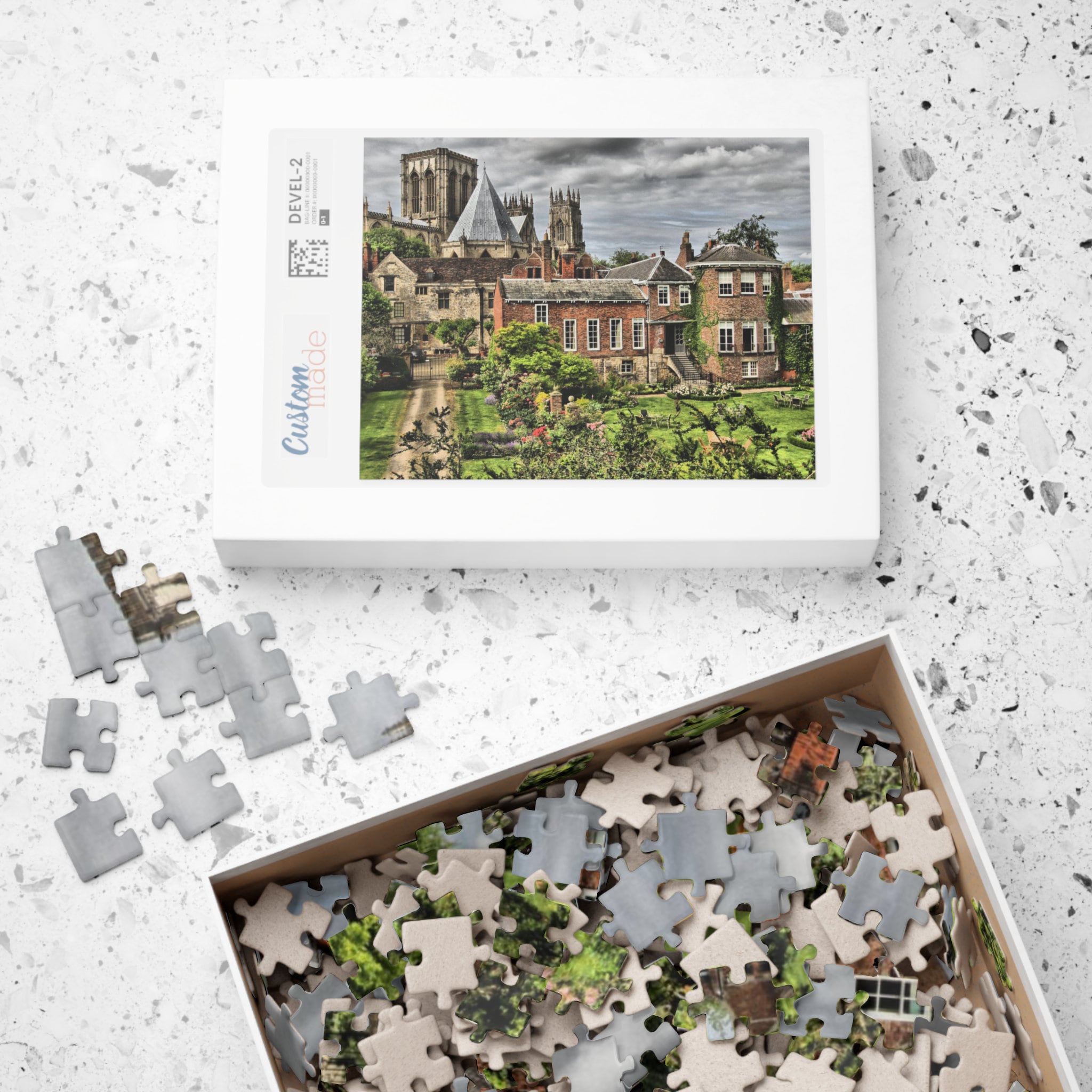 York, England 1000 & 500 Jigsaw Puzzle English Town and Castle ...