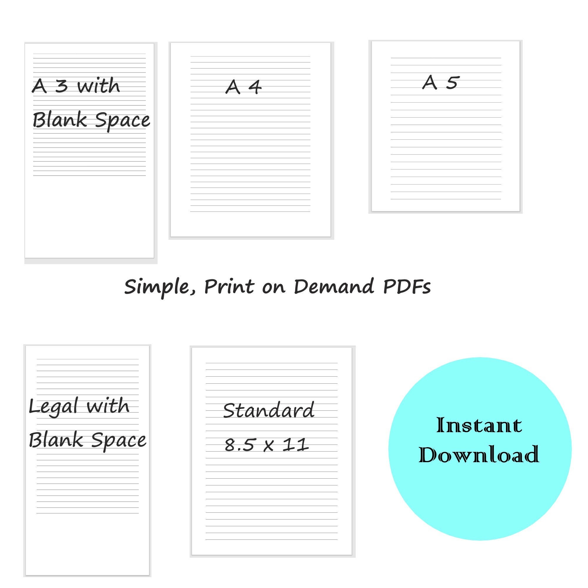 Blank Law Paper
