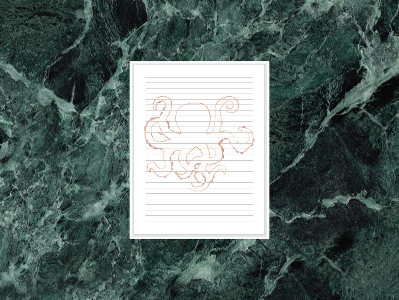 Lined Paper Blank Printable Etsy lined-paper-blank-printable-etsy