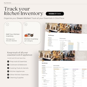 Meal Planner Notion Template | Digital Meal Planner, Recipe Book ...