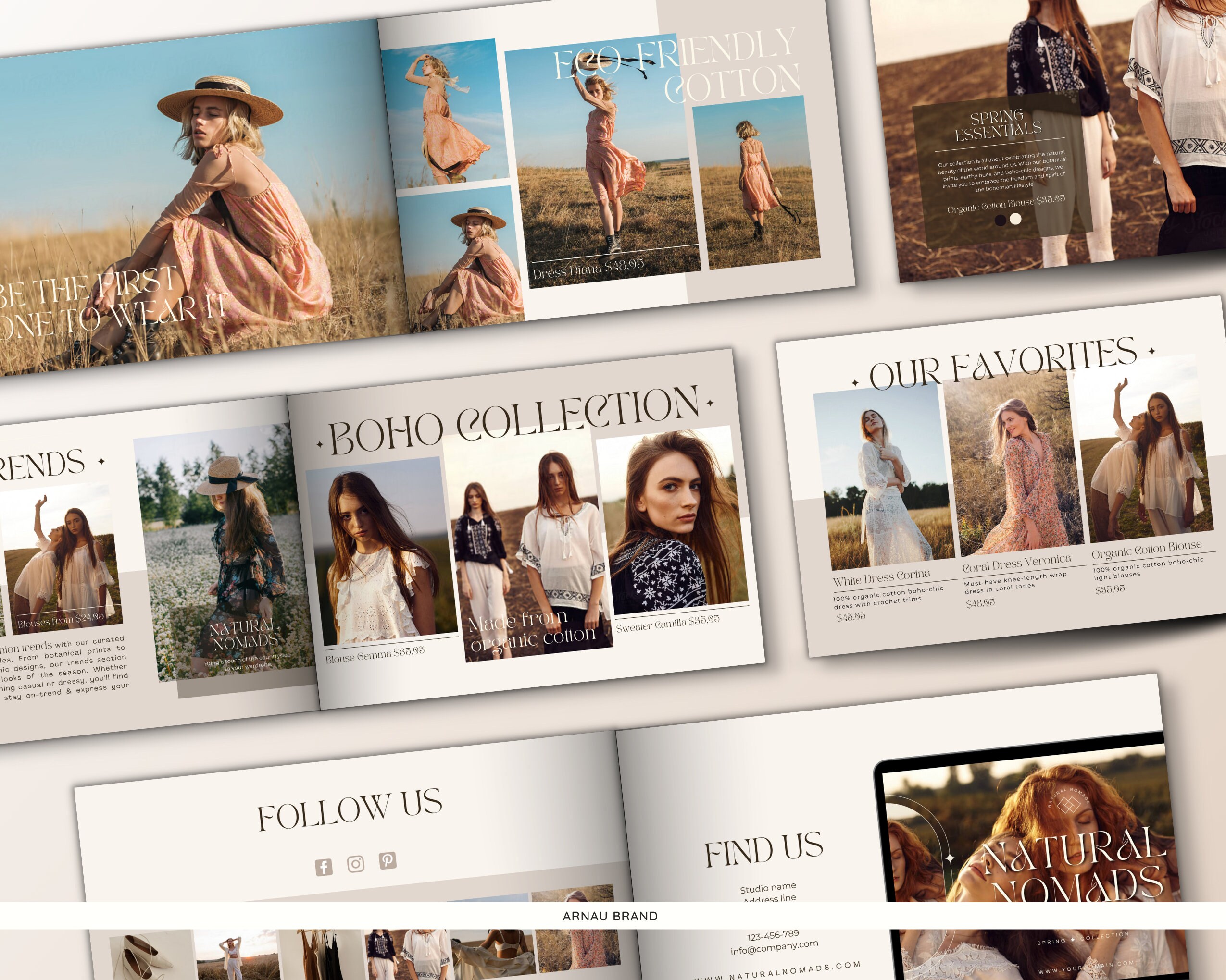 Brand Product Catalog: Canva Pricing Guide Template (digital or Print ...