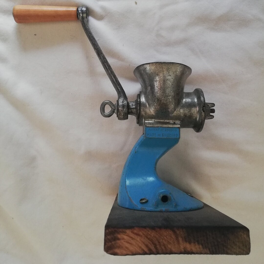 Vintage Spong Hand-crank Mincer With Extra Cutting Plates - Etsy UK