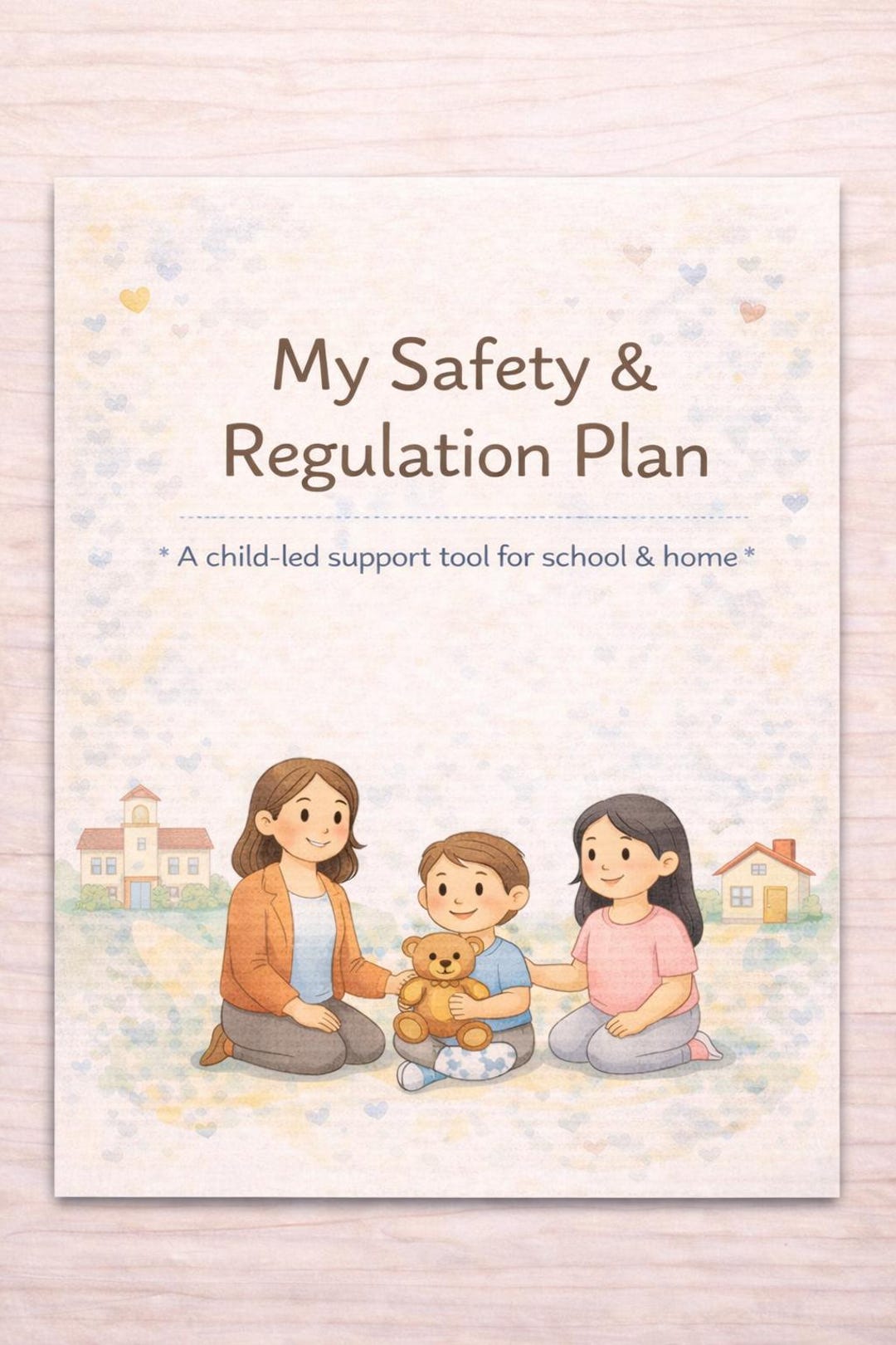 Child Safety & Regulation Plan | Autism, ADHD Support (printable PDF ...
