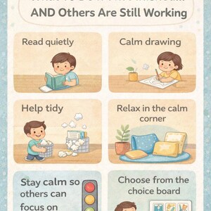 Classroom Visual Aid Poster | Calm Down Corner, Autism SEND (instant ...
