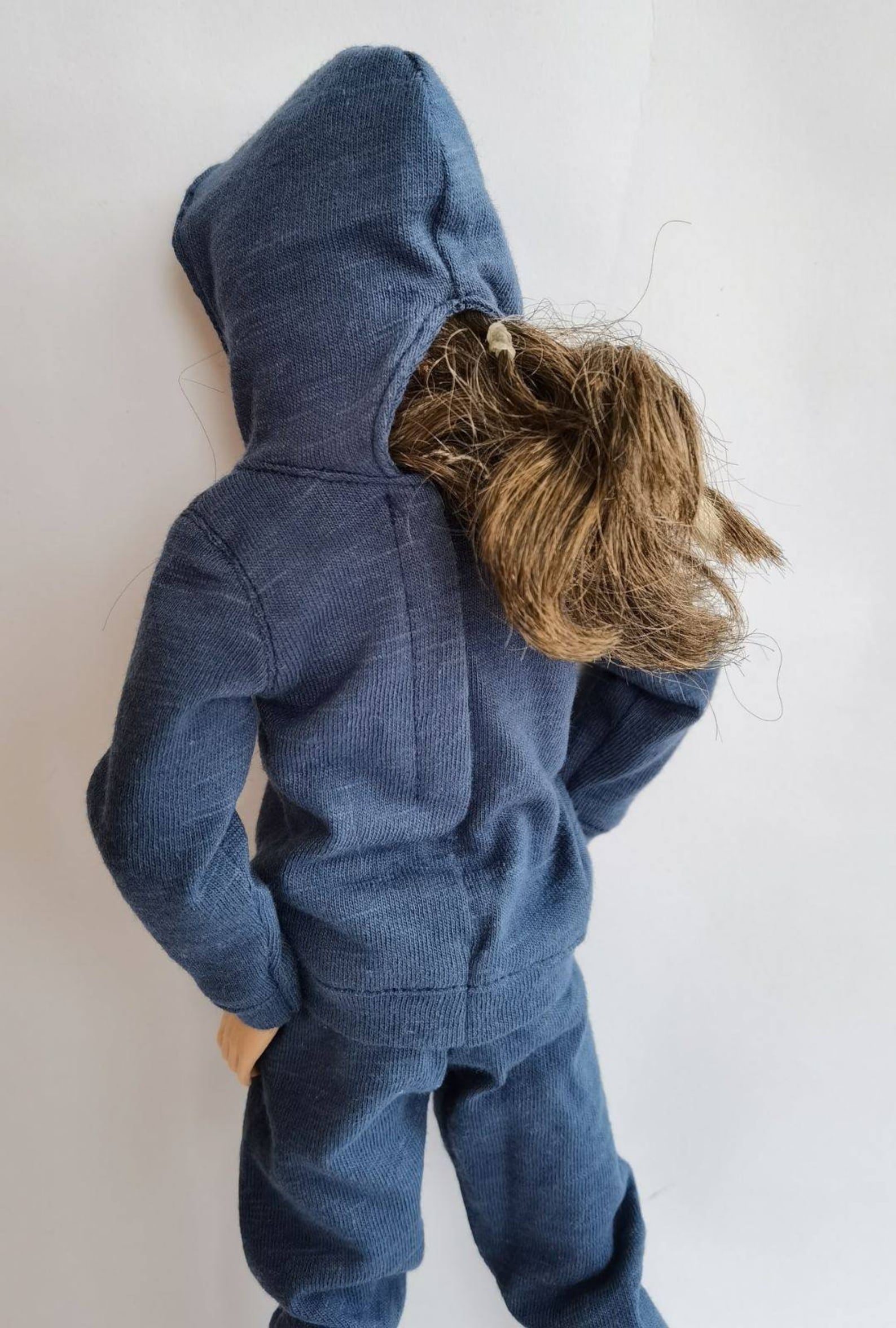 Blue Sporty Hoodie and Joggers for Ken Doll, 12 Inch Male Doll ...