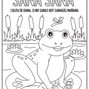 11 Spring Coloring Pages in Spanish - Etsy
