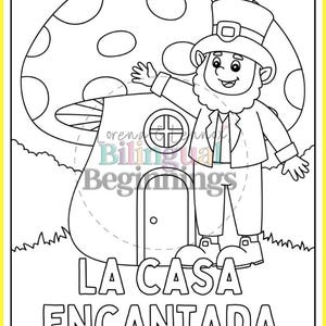 13 St. Patrick’s Day Coloring Pages in Spanish - Etsy