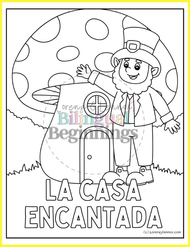 13 St. Patrick’s Day Coloring Pages in Spanish - Etsy