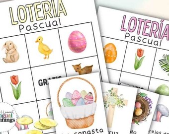 Spanish Fruit and Vegetable Bingo Game in Spanish Fruta Y Verdura Bingo ...