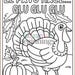 10 Thanksgiving Coloring Pages in Spanish - Etsy