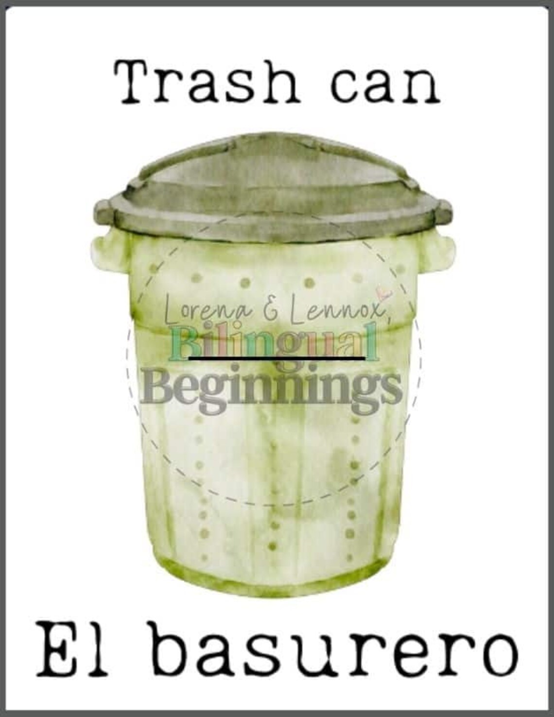 23 Bilingual Earth Day Flashcards in Spanish and English - Etsy