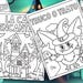 10 Halloween Coloring Pages in Spanish - Etsy