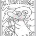 10 Halloween Coloring Pages in Spanish - Etsy