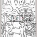 Farm Animal Coloring Pages in Spanish - Set of 10 - Etsy UK