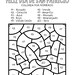 St. Patrick’s Day Color by Number in Spanish - Etsy