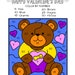 Valentine's Day Color by Number Printables (ENGLISH) - Etsy