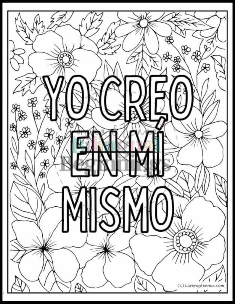 Back to School Coloring Pages in Spanish - Etsy