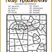 Halloween Color by Number Pages in Spanish for Kids - Etsy