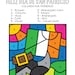 St. Patrick’s Day Color by Number in Spanish - Etsy