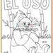 11 Zoo Animals Coloring Pages in Spanish - Etsy