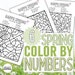 Spring Color by Number Printables - Fun for All Ages! - Etsy