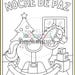 12 Christmas Coloring Pages in Spanish - Etsy